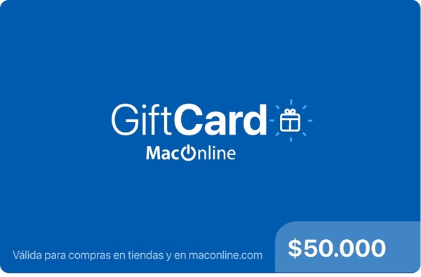 Gift Card Blue - MacOnline | Somos el Principal Apple Premium Partner ...